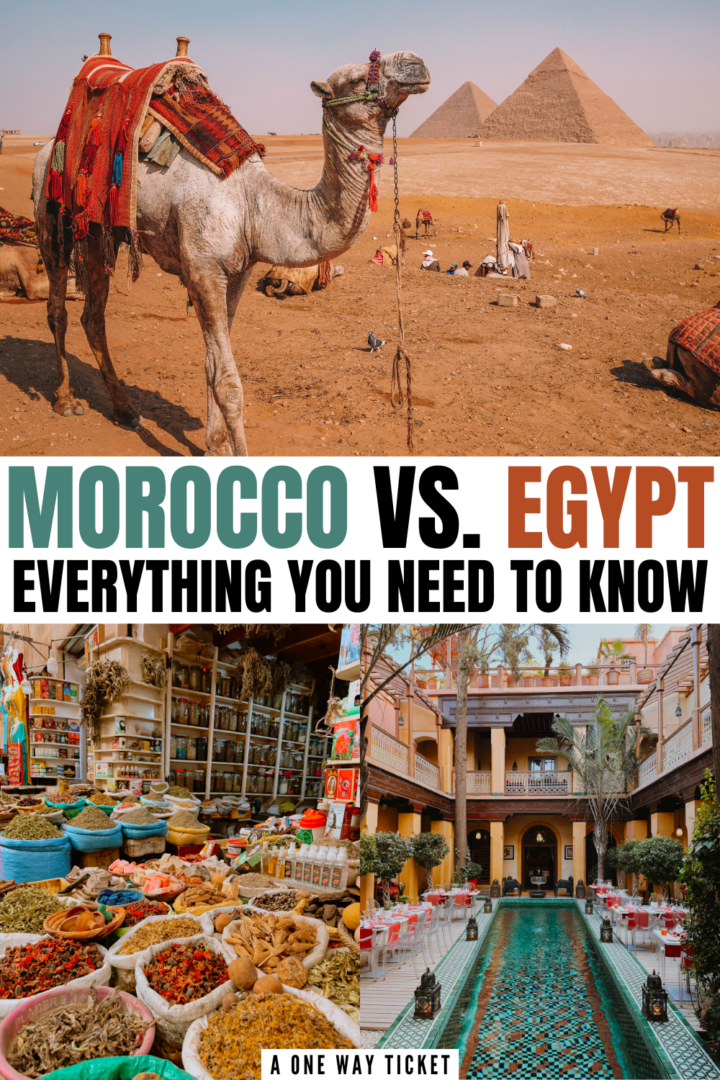 Morocco vs. Egypt: Which Incredible Country Should You Visit? - A One ...